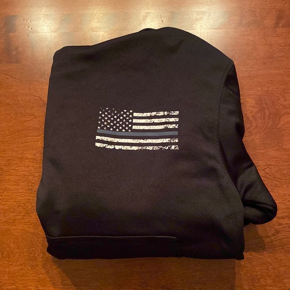 Rothco | Shirts | Rothco Concealed Carry Thin Blue Line Sweatshirt ...